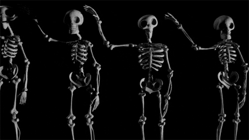 Halloween Skeleton GIF - Find & Share on GIPHY