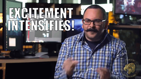 At some point, we need to have 'The Happiest' emote dedicated to David ...