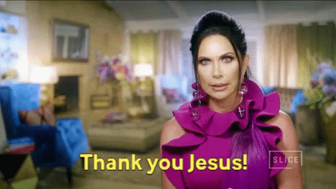 Real Housewives Thank You GIF by Slice - Find & Share on GIPHY