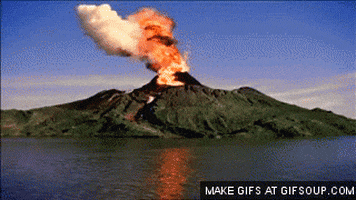 Volcanic Ash Volcano GIF - Find & Share on GIPHY