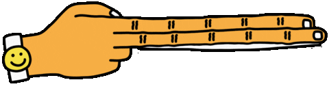 Fingers Goodbye Sticker by Noga Erez for iOS & Android | GIPHY