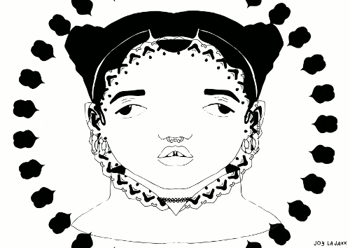 Fka Twigs Illustration Find And Share On Giphy