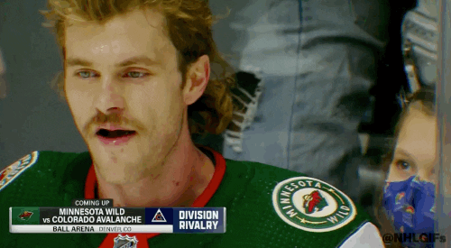 Jon Merrill Smile GIF by Minnesota Wild - Find & Share on GIPHY