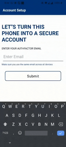 GitHub - yogeshrdr/AUTHFACTOR: This is a App based on idea of Two ...