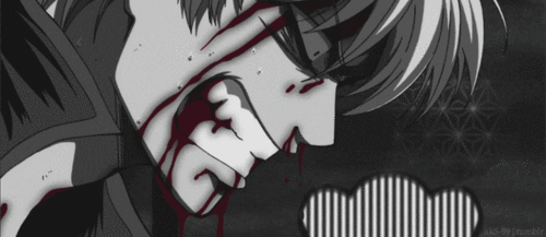 Anime Boy Bleeding