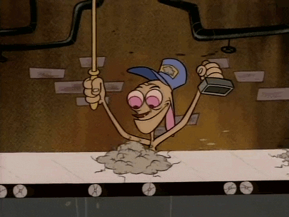 Ren And Stimpy Nickelodeon GIF - Find & Share on GIPHY