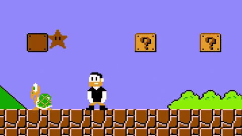 Super Mario Bros Running GIF by LLIMOO - Find & Share on GIPHY