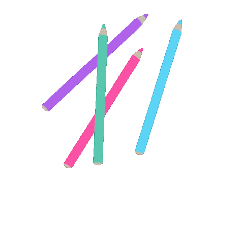 Pencil Colores Sticker for iOS & Android | GIPHY