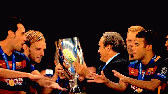 Fc Barcelona Supercopa De Europa GIF - Find & Share on GIPHY
