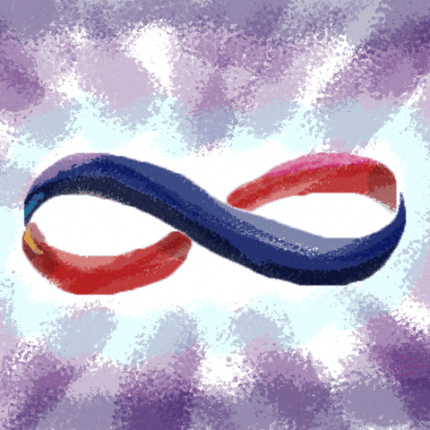 Infinity Moebius Strip GIF by Jeremy Speed Schwartz - Find & Share on GIPHY