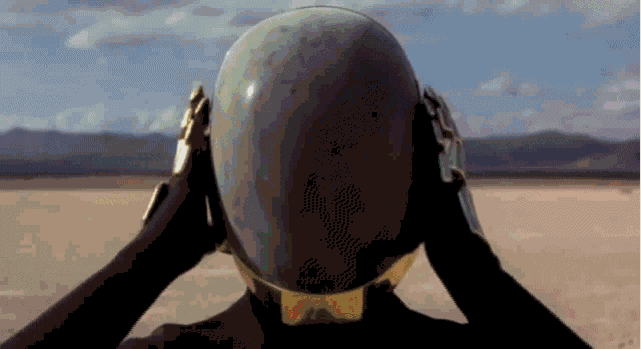 Guy-Manuel Helmet GIF - Find & Share on GIPHY