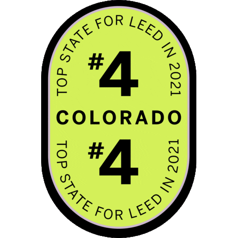 Colorado Leed Sticker by U.S. Green Building Council for iOS & Android ...