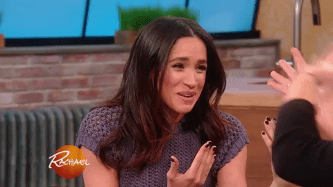 Happy Meghan Markle GIF by Rachael Ray Show - Find & Share on GIPHY