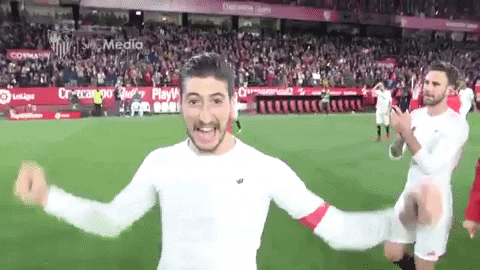 Happy La Liga GIF by Sevilla Fútbol Club - Find & Share on GIPHY