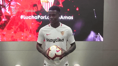 Quincy Promes Ok GIF by Sevilla Fútbol Club - Find & Share on GIPHY
