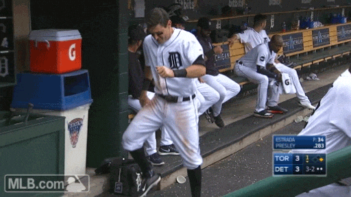 Detroit Tigers Dance GIF by MLB - Find & Share on GIPHY