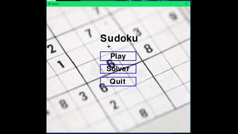 GitHub - MihaiTGP/SudokuSolver: A sudoku game (contains a solver) with python and pygame.