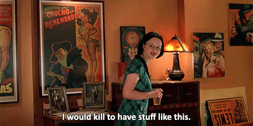 GIF Thora Birch as Enid From 2001 "Ghost world"