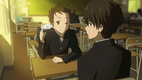 Oreki Houtarou Gif