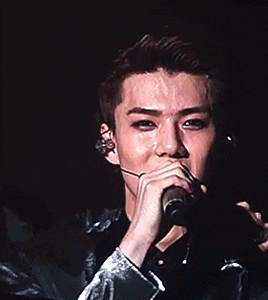 Sehun Crying Gif
