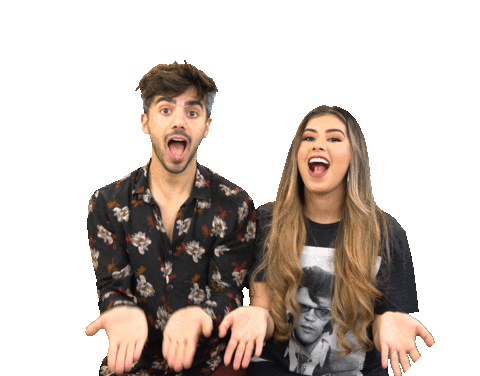 Swipe Up Nicole Garcia Sticker by RAZE for iOS & Android | GIPHY