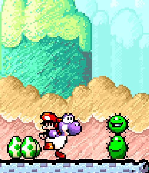 Yoshi'S Island Nintendo GIF - Find & Share on GIPHY