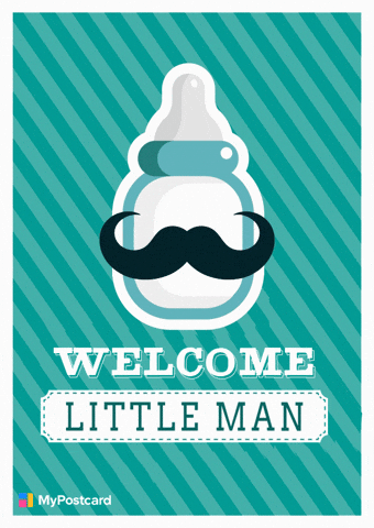 New Baby GIF by MyPostcard - Find & Share on GIPHY