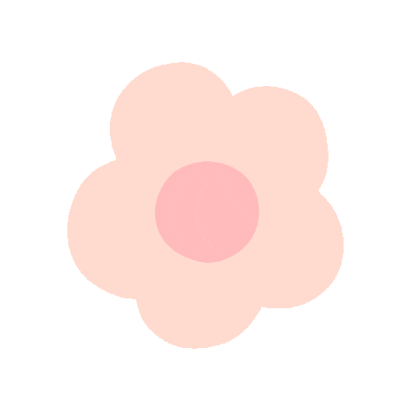 Pink Flower Sticker for iOS & Android | GIPHY