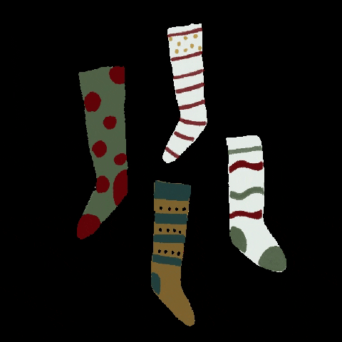 Christmas Socks GIF - Find & Share on GIPHY