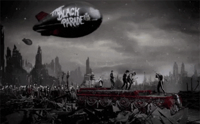 Welcome To The Black Parade Apocalypse GIF - Find & Share on GIPHY