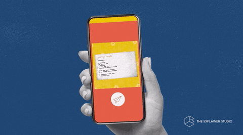 Animation Send GIF by The Explainer Studio - Find & Share on GIPHY