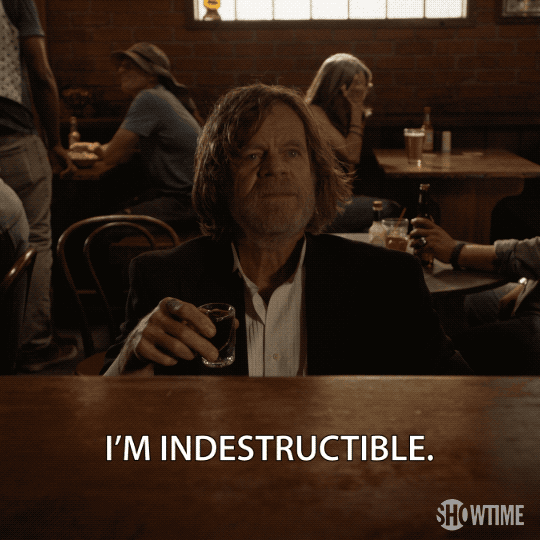 Episode 1 I Am Indestructible GIF by Shameless - Find & Share on GIPHY
