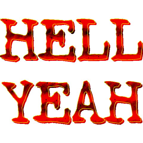 Hell Yeah sticker by partyonmarz for iOS & Android | GIPHY