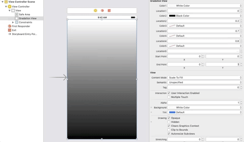 UIViewのグラデーションをstoryboard上で確認する #Swift - Qiita
