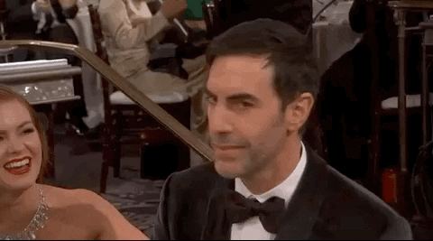 Sacha Baron Cohen GIF by Golden Globes - Find & Share on GIPHY