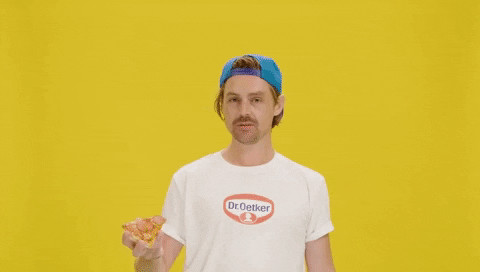 Cheese Pizza Dancing GIF by Dr Oetker NL - Find & Share on GIPHY