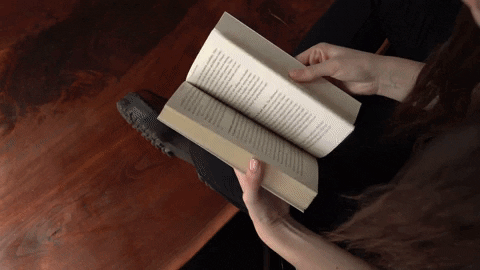 Read Self-Help GIF by Quote Catalog - Find & Share on GIPHY