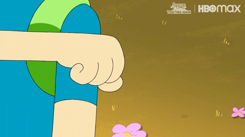 Animation Fist Bump GIF by HBO Max - Find & Share on GIPHY