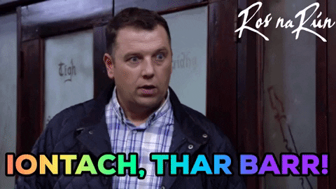 Irish Gaeilge GIF by Ros na Rún - Find & Share on GIPHY