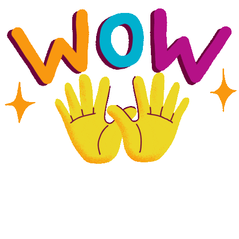 Rainbow Wow Sticker by Juan Billy for iOS & Android | GIPHY