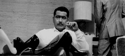 Akira Kurosawa Toshir Mifune GIF by Maudit - Find & Share on GIPHY