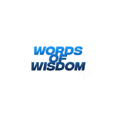 Words Of Wisdom Sticker by AROD for iOS & Android | GIPHY
