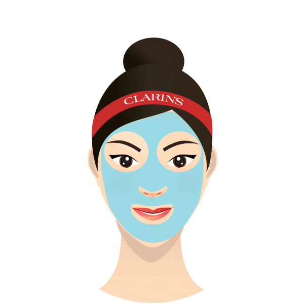 Skincare Skin Sticker by Clarins for iOS & Android | GIPHY