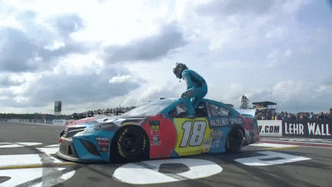 Kyle Busch Win GIF by NASCAR - Find & Share on GIPHY