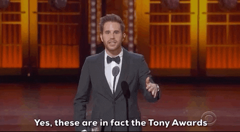 Tony Awards GIF - Find & Share on GIPHY
