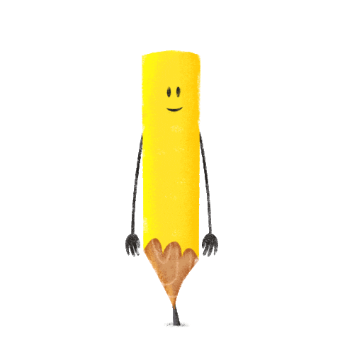 Angry When Pencil Met Eraser Sticker by Pencil for iOS & Android | GIPHY