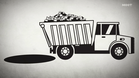 Big Spender Goodbye GIF by MOOT - Find & Share on GIPHY