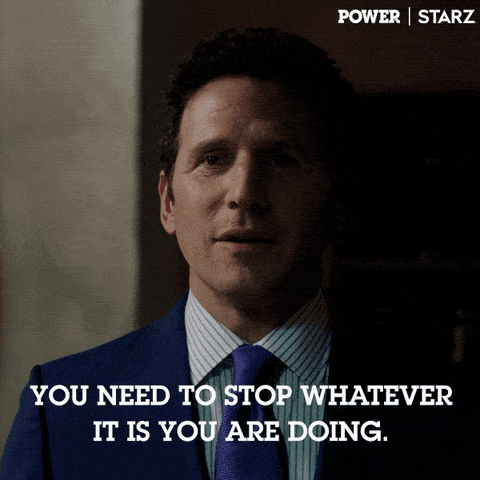 You Need To Stop Season 6 GIF by Power - Find & Share on GIPHY