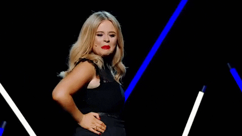 Stand Up Comedy GIF by The Emily Atack Show - Find & Share on GIPHY