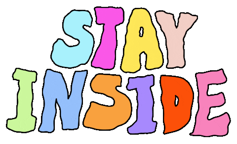 Quarantine Stay Home Sticker by pey chi for iOS & Android | GIPHY